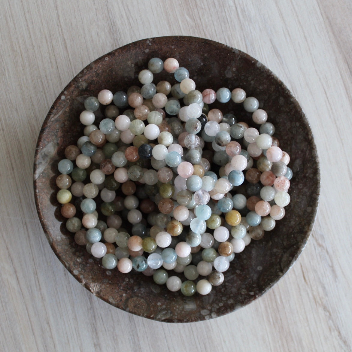 Morganite & Aquamarine Beryl Bracelet – Pebble House