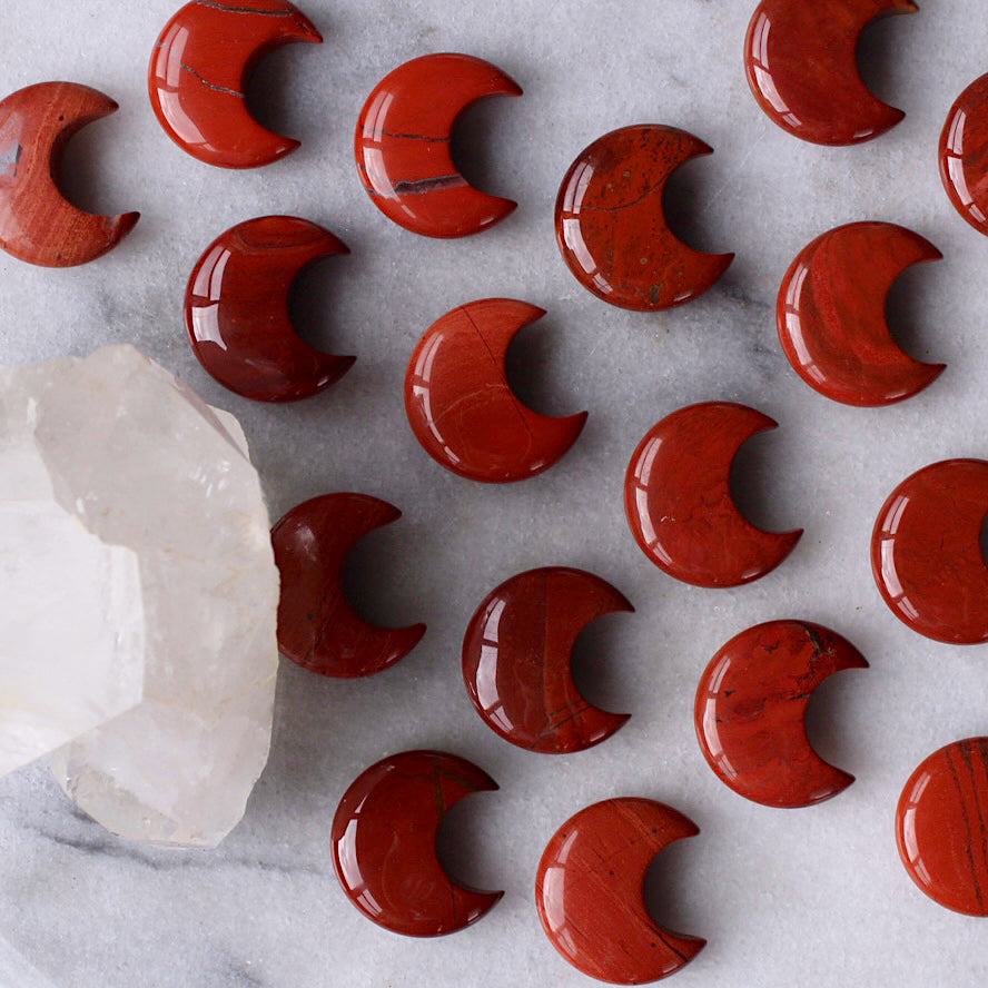 Red Jasper Moon – Pebble House