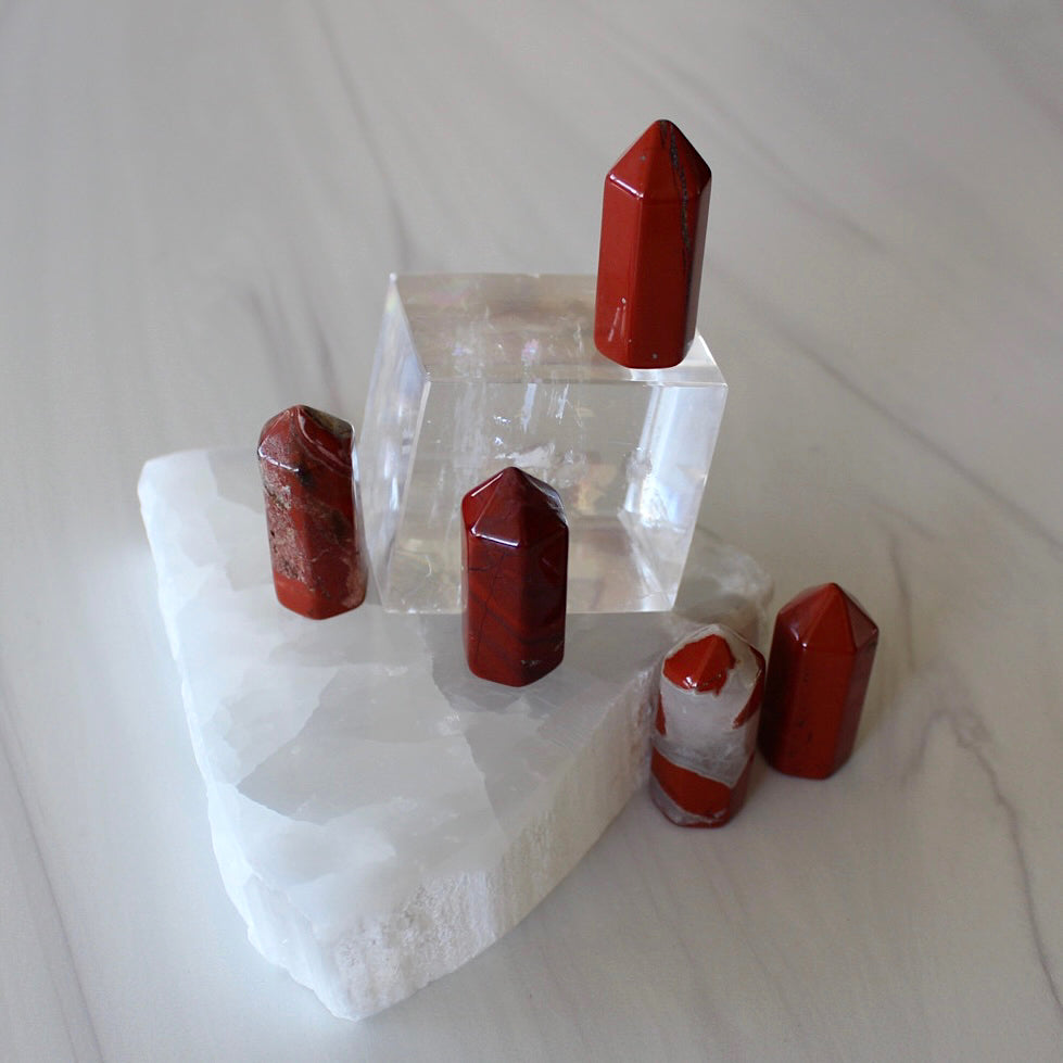 Red Jasper Tower – Pebble House