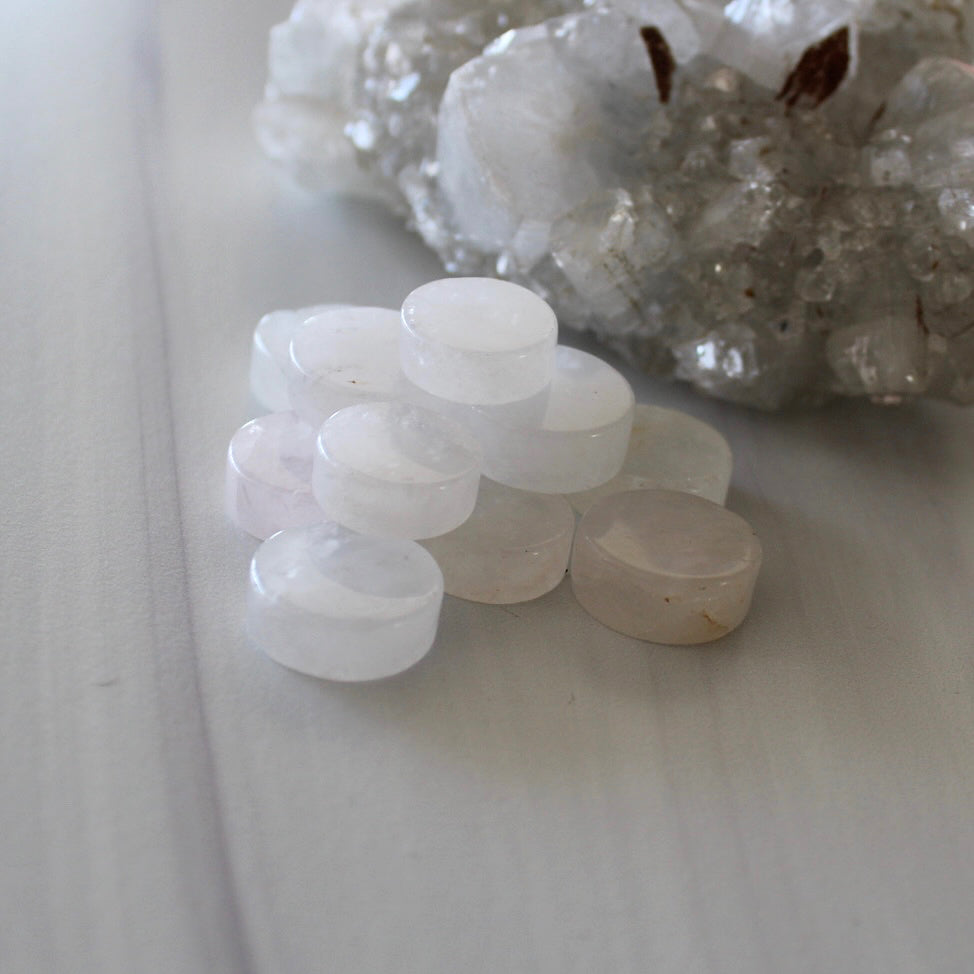 Clear Quartz Token – Pebble House